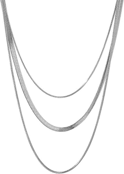 Herringbone Triple Stacking Chain