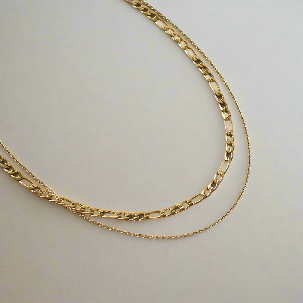 Classic Double Chain Necklace