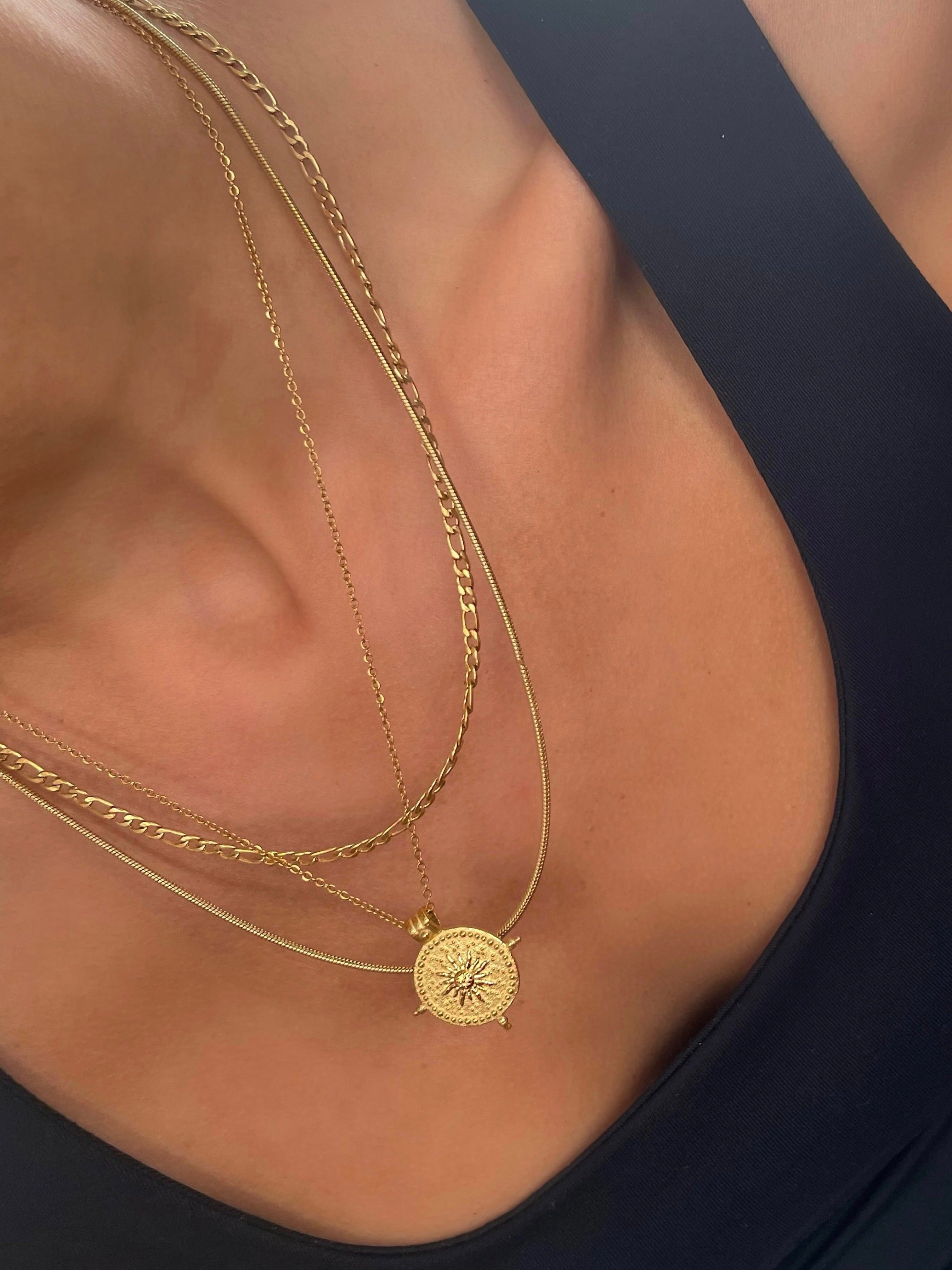 Classic Double Chain Necklace