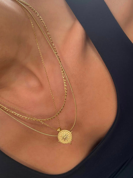 Classic Double Chain Necklace